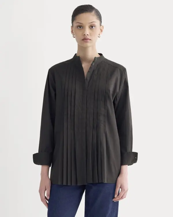 Everlane Pleated Shirt