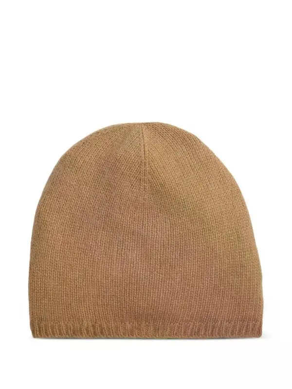 Ralph Lauren Rib-detailed Beanie - Brown