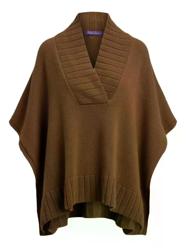 Ralph Lauren Cashmere-blend Cape Top