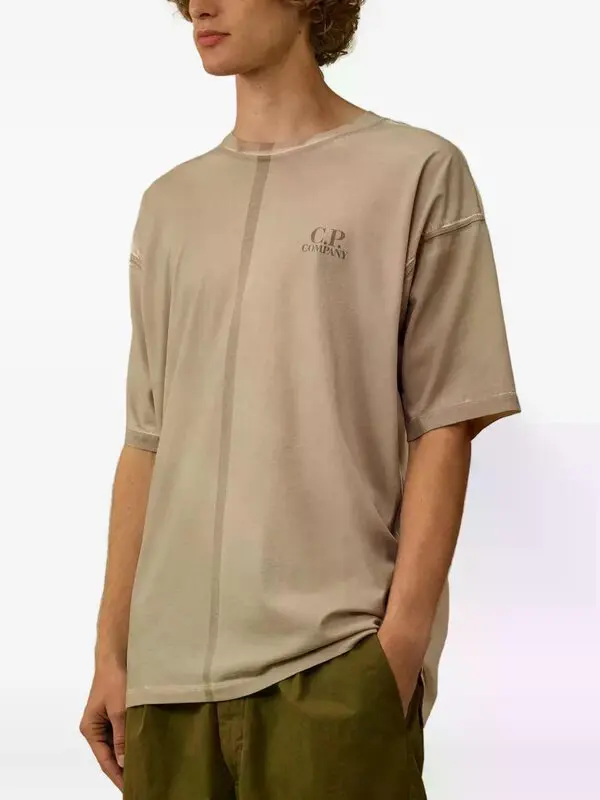 C.P. COMPANY Central-seam Cotton T-shirt