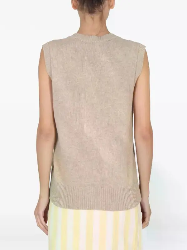 CORMIO Squirrel-print Knit Vest
