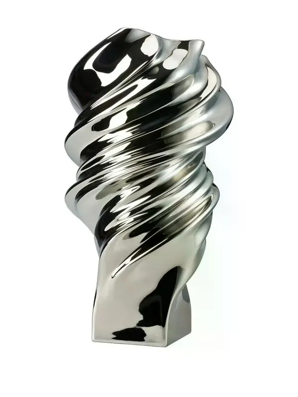 ROSENTHAL Squall Metallic-effect Porcelain Vase