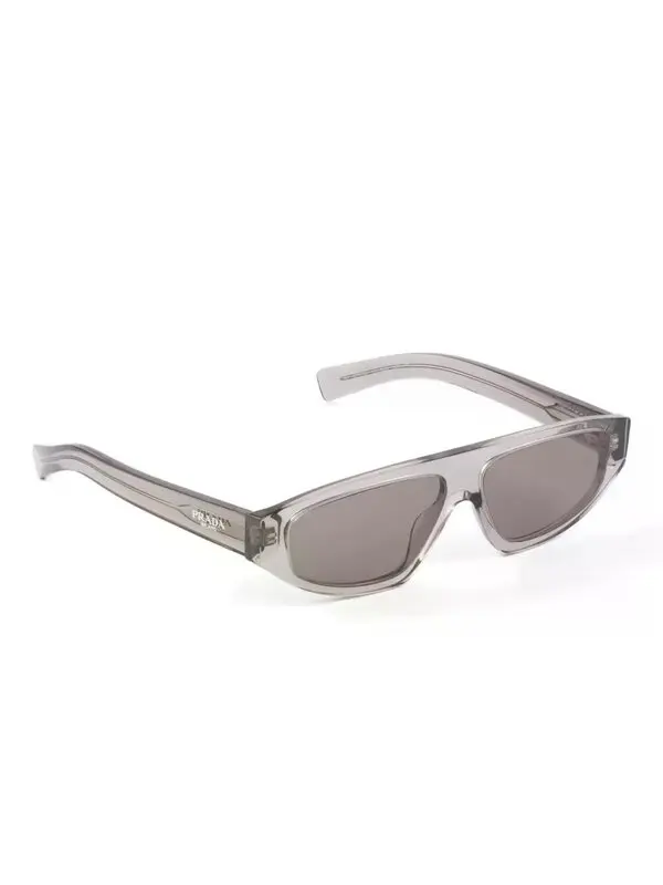 Prada Rectangle-frame Sunglasses - Grey