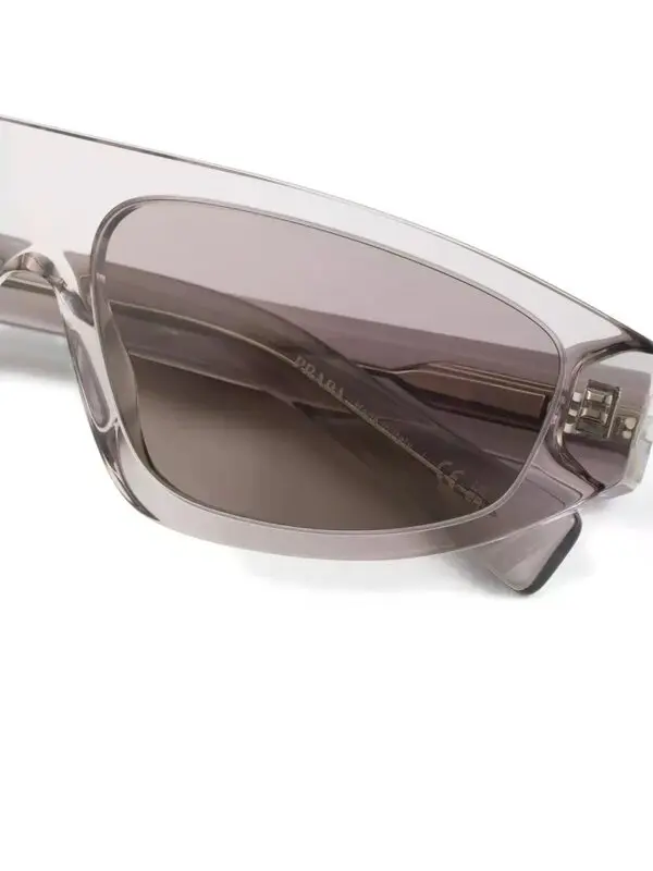 Prada Rectangle-frame Sunglasses - Grey