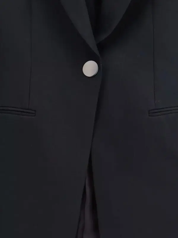 Giorgio Armani Single-button Silk Blazer