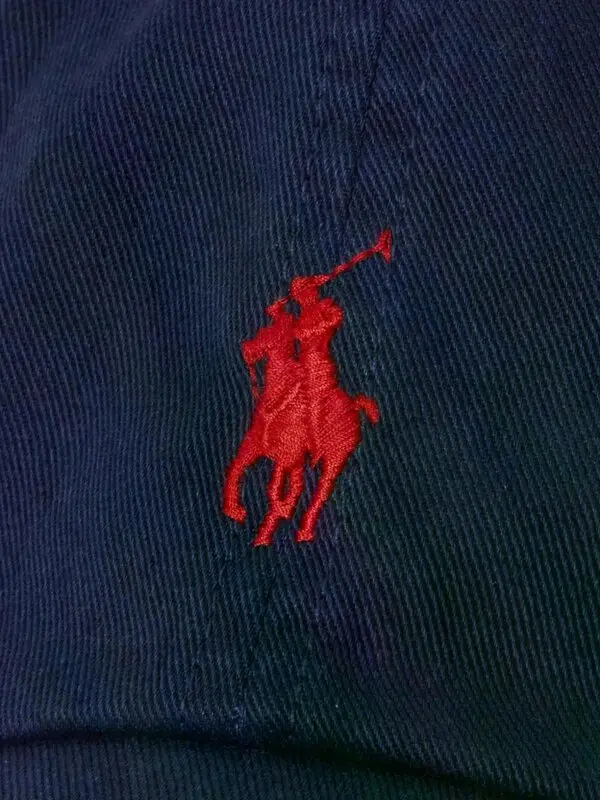 Polo Ralph Lauren Embroidered Logo Baseball Cap In Blue - 28  display picture 1