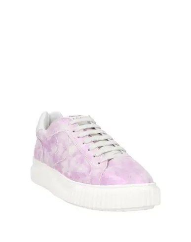 VOILE BLANCHE Lipari Leather Sneakers - Purple