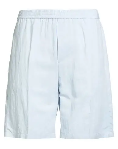 LIU •JO MAN Viscose Linen Casual Shorts - Blue
