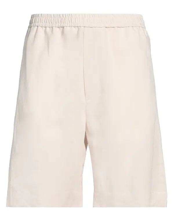 LIU •JO MAN Viscose Linen Casual Shorts
