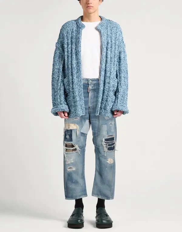 Dsquared2 Jeans In Cotton And Calfskin