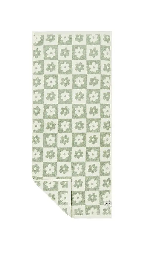 SLOWTIDE Gigi Bath Mat In Sage - Coastal Mist