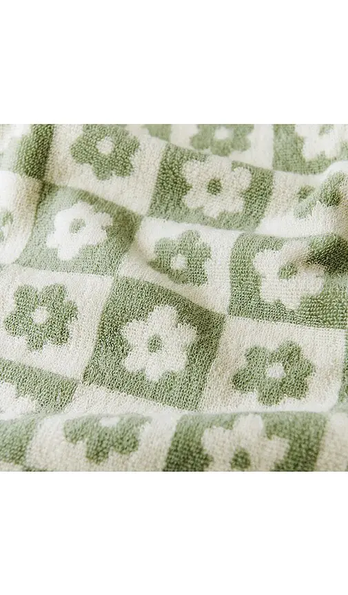 SLOWTIDE Gigi Bath Mat In Sage