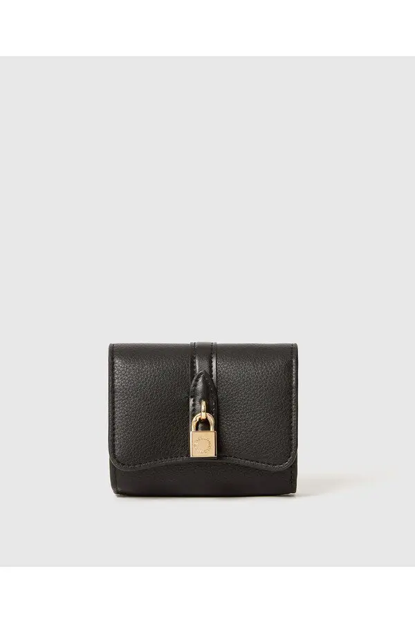 Stella McCartney Ryder Trifold Wallet - Black
