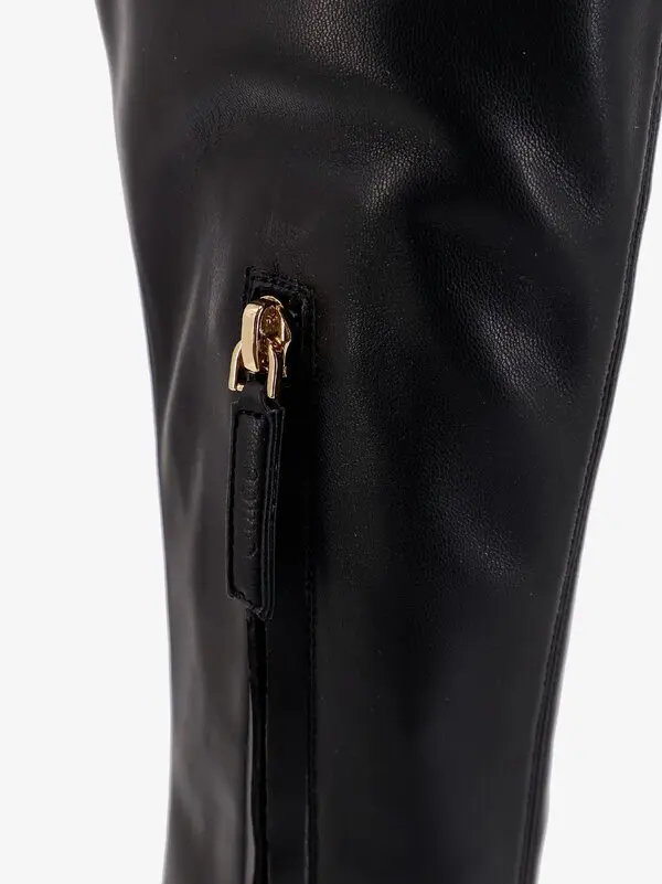 Chloé Janis Over-the-knee Leather Boots - Black