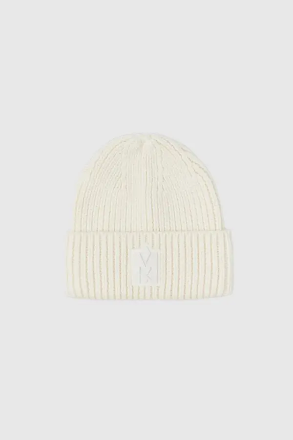 Mackage Jude-wz Hand-knit Toque - Cream