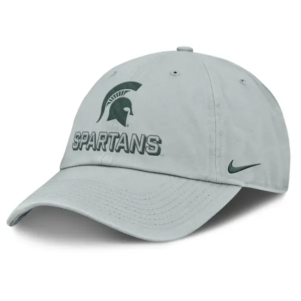 Nike Michigan State On-field Club Gameday College Adjustable Hat - Grey