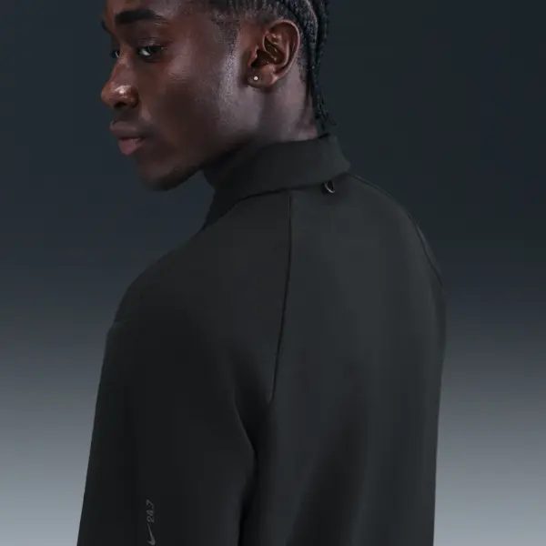 Nike 24.7 Impossiblysoft Dri-Fit 1/4-Zip Polo - Black - 28% Off