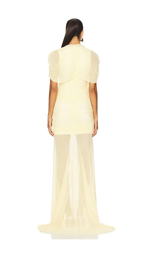 Amanda Uprichard X Revolve Evianna Gown - Yellow