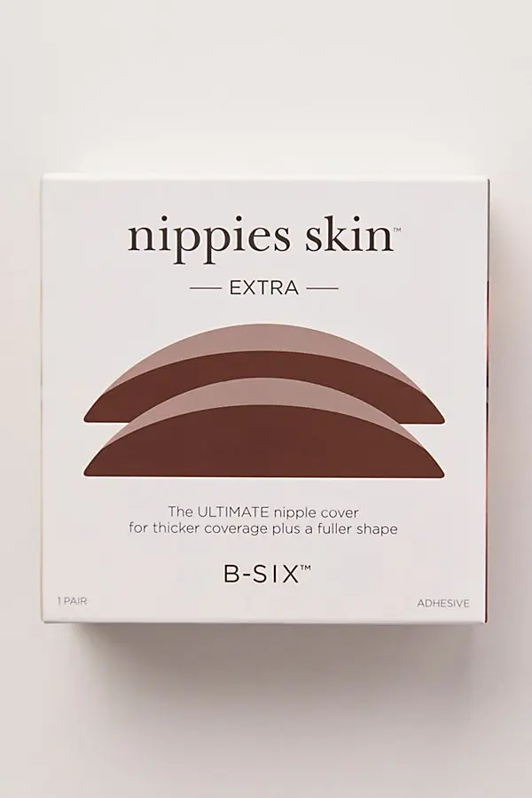 B-SIX Nippies Skin Extra Adhesives - Espresso