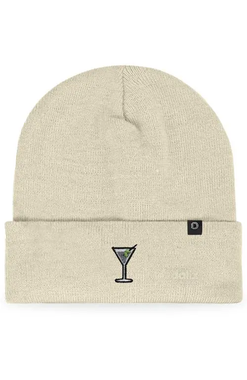DALIX Martini Beanie Cap - Beige