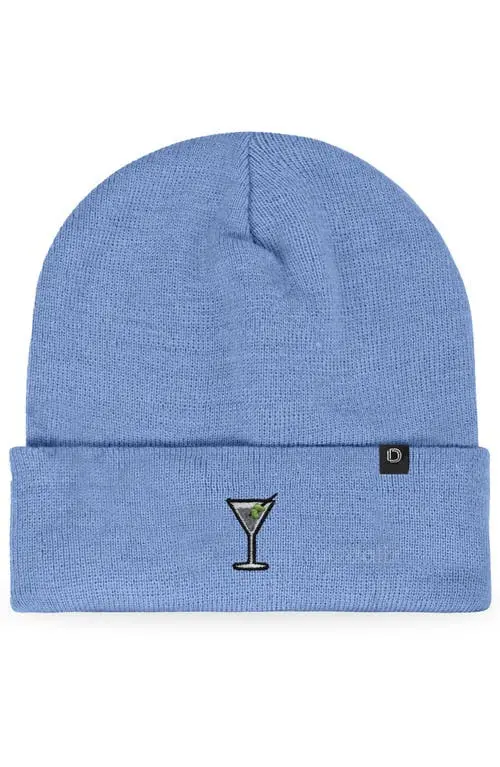 DALIX Martini Beanie Cap - Periwinkle