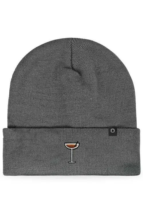 DALIX Knit Beanie Cap - Asphalt Gray