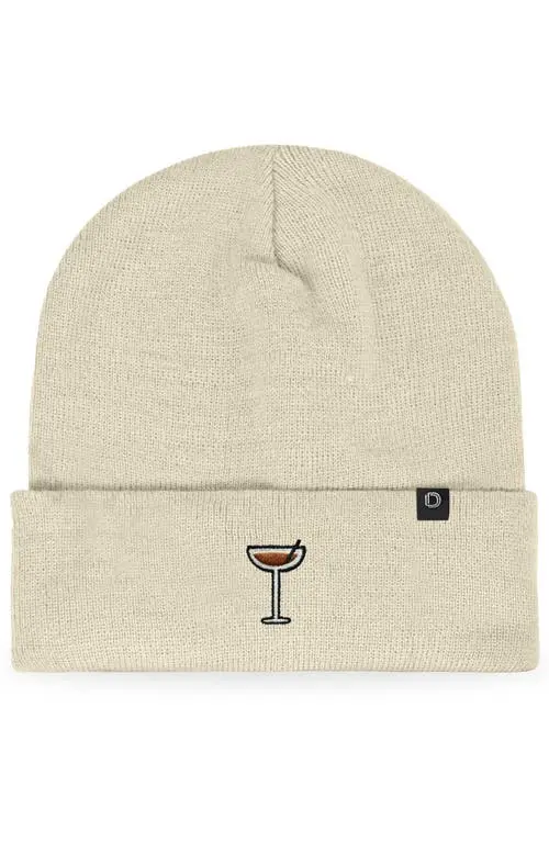 DALIX Knit Beanie Cap - Beige