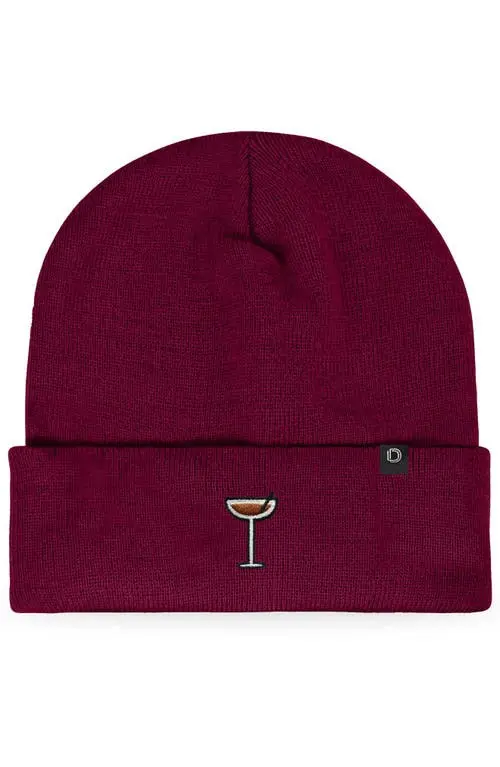 DALIX Knit Beanie Cap - Maroon