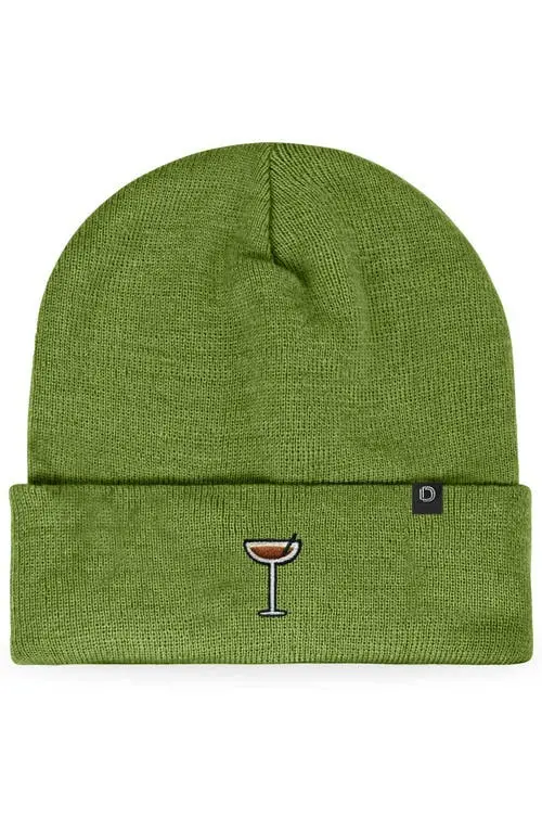 DALIX Knit Beanie Cap - Olive