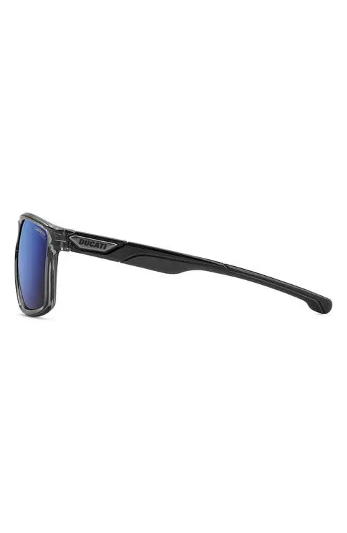 Carrera Eyewear X Ducati Rectangular Sunglasses - Grey/blue Sky Sp