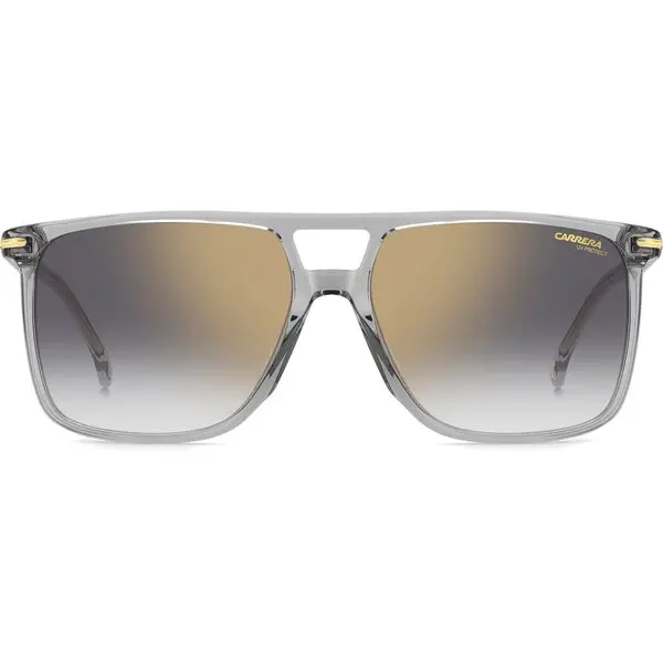 Carrera Eyewear 59mm Navigator Sunglasses - Grey/grey Sf Gd Sp