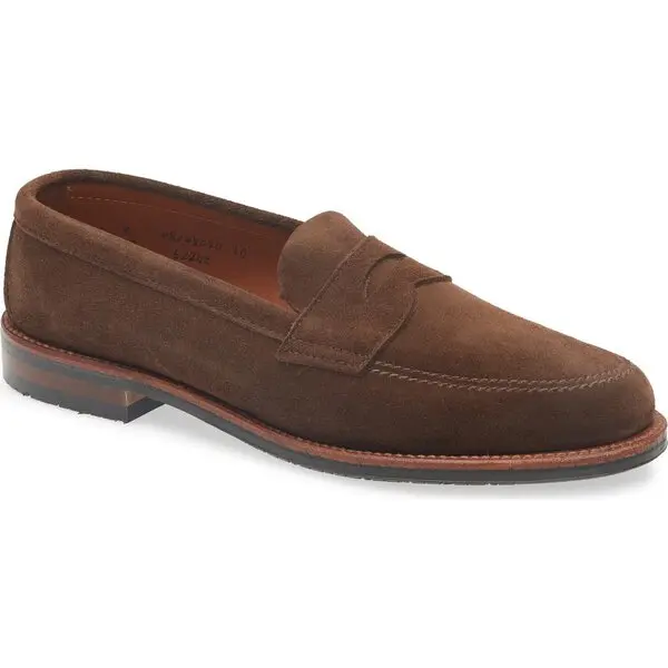 Alden Suede Penny Loafer