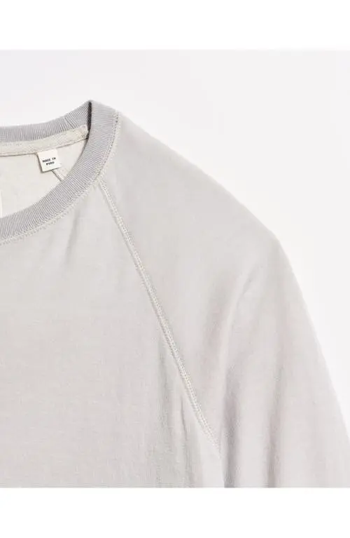 Billy Reid Long Sleeve Cotton & Modal Crewneck T-shirt