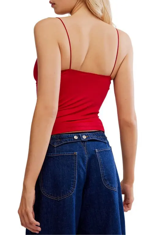 Free People Triangle Camisole - Deep Cherry