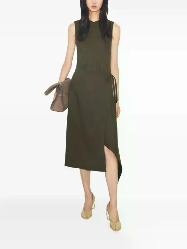 elegance dress shop Vintage Green Midi Dress – Unclaimed Baggage main image 1