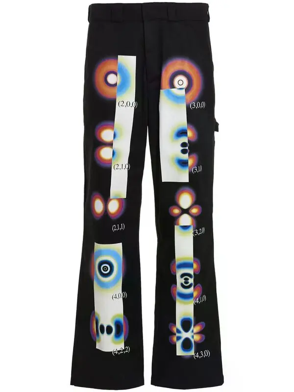 MSFTS Hydrogen Wave Pants - Black