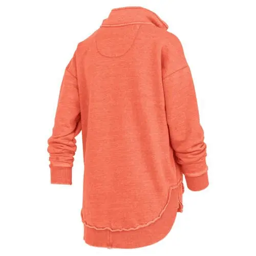 PRESSBOX Syracuse Northfork Sojourn Poncho Quarter-zip Sweatshirt