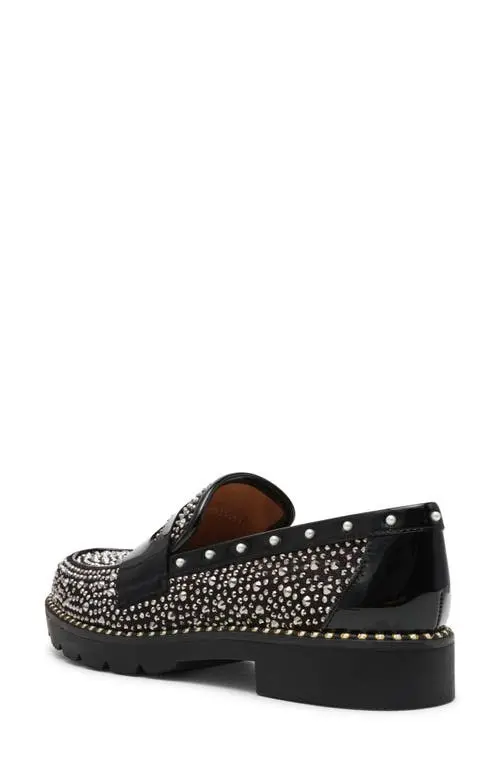 Betsey Johnson Lydia Lug-sole Loafer - Black