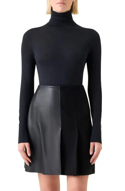 Akris Cashmere And Silk Turtleneck Sweater
