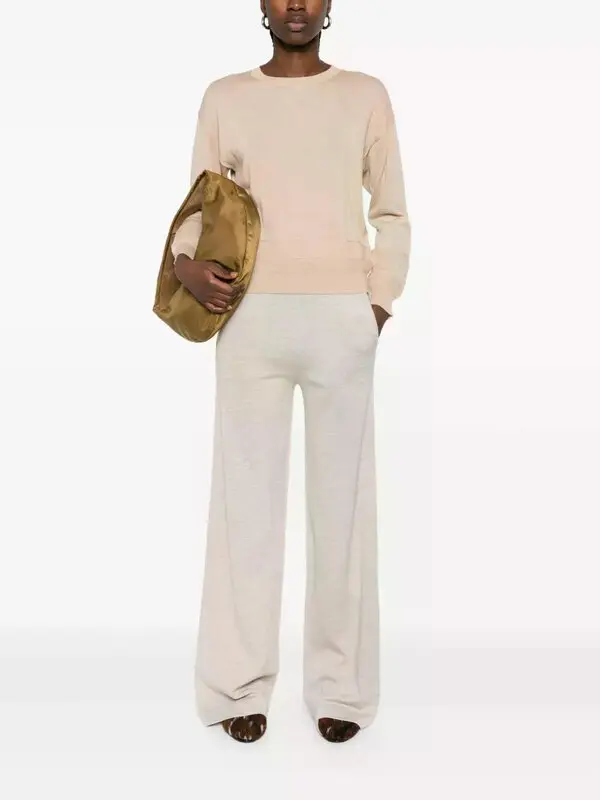 Eleventy Round-neck Sweater - Neutrals