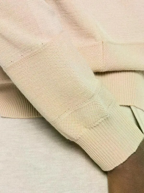Eleventy Round-neck Sweater - Neutrals