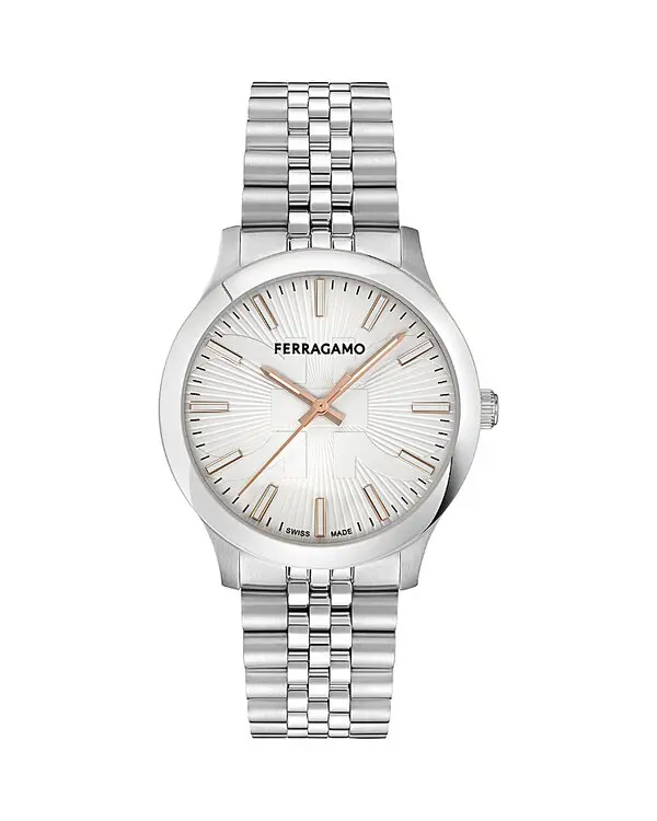 FERRAGAMO Duo Bracelet Watch - White/silver