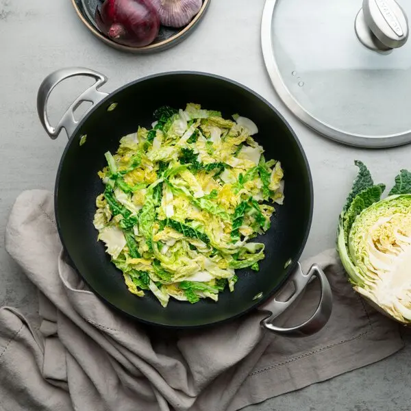 SCANPAN Cs+ 5.25 Qt Covered Chef's Pan