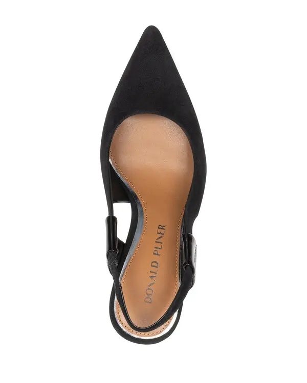 DONALD PLINER Ellie May Slingback Pumps - Black