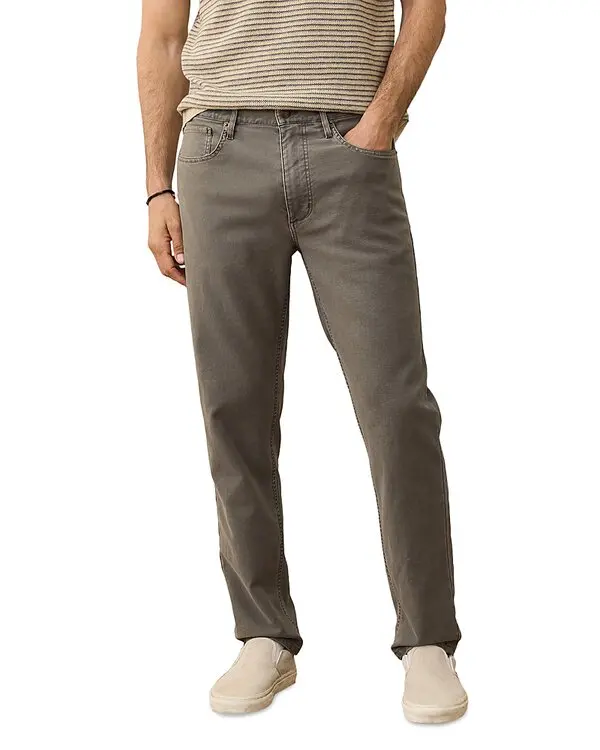 Marine Layer 5 Pocket Flex Terry Pants - Olive