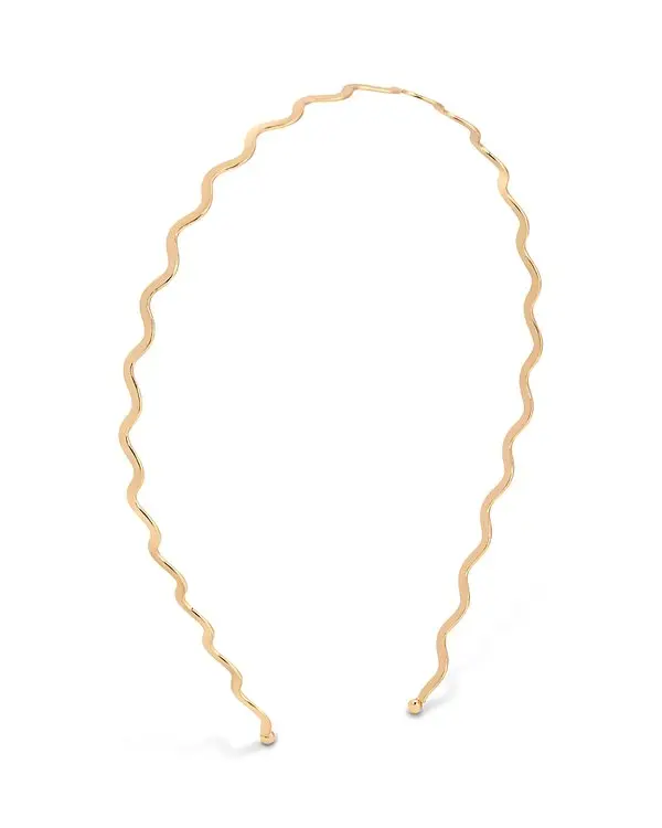 Ettika Zigzag Headband - Gold