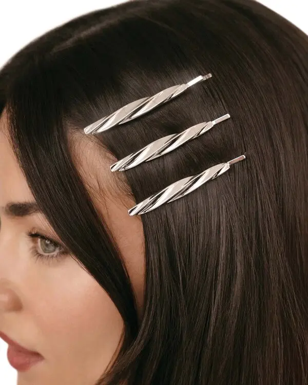 Ettika Twist Hair Pins Set Of 3