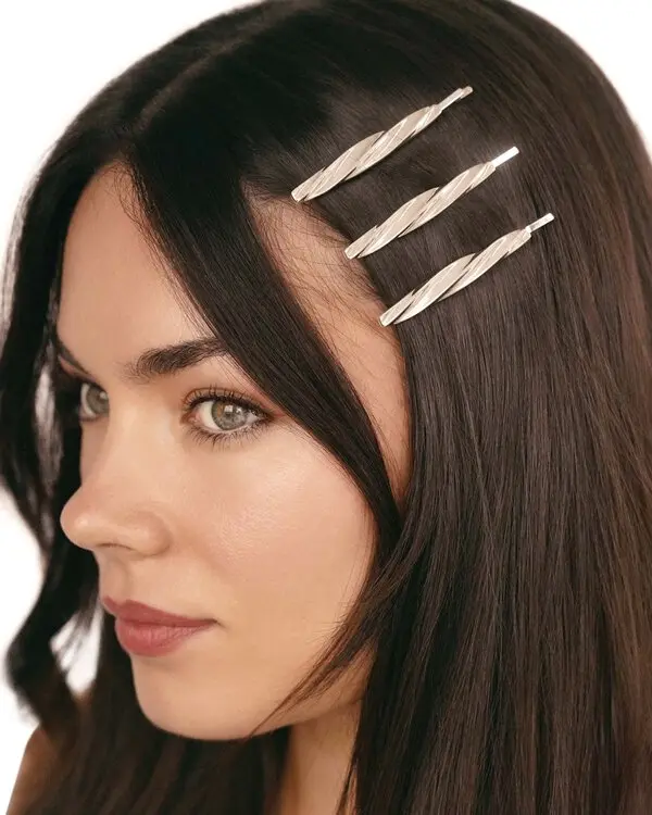 Ettika Twist Hair Pins Set Of 3