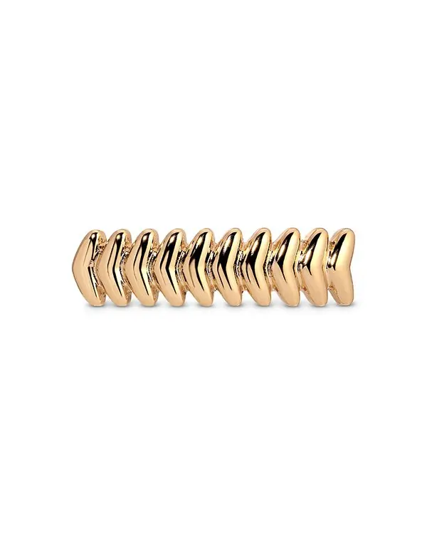 Ettika Moderna Chevron Hair Clip - Gold