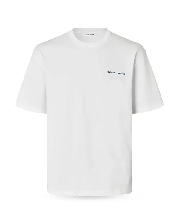 SAMSØE SAMSØE Samse Samse Saflorian Graphic Tee - White